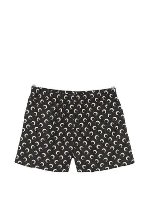 MARINE SERRE Moon Print Swim Shorts - Multicolor