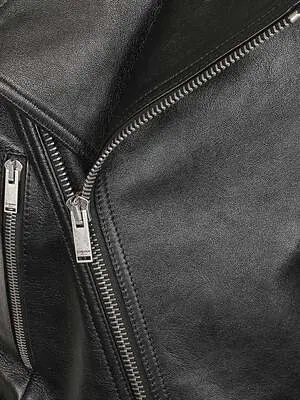 Saint Laurent Leather Biker Vest
