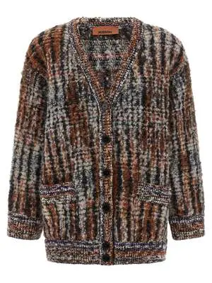 Missoni Bouclé Wool Cardigan - Multicolor