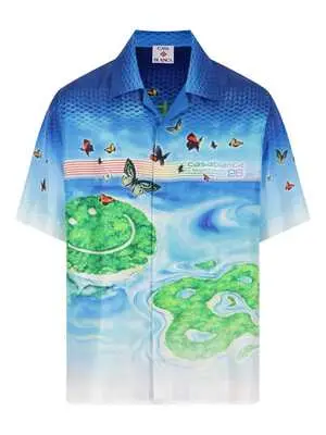 Casablanca Casablanca Men Printed Shirt Multicolor
