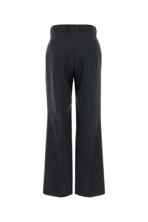 Gucci Graphite Wool Tailored Trousers - Gray