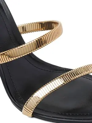 Rene Caovilla Diana Thong Sandals With Rhinestones - Multicolor