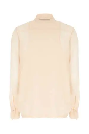 Fendi Button-up Shirt With Floral Embroidery
