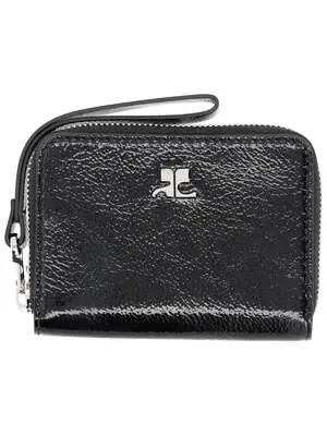 COURREGES Naplack Wallet - Black