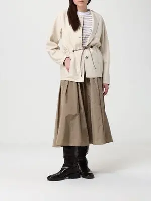 Max Mara Gathered Midi Skirt - Brown