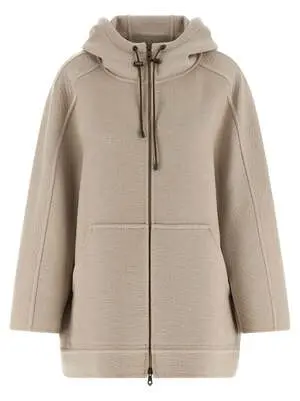 Max Mara Gradi Double Hand-stitched Cashmere Coat - Cream