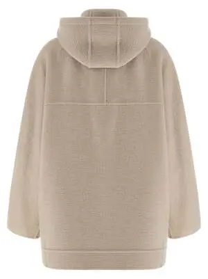 Max Mara Gradi Double Hand-stitched Cashmere Coat - Cream