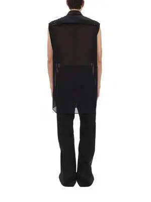 Rick Owens Sleeveless Shirt Jumbo Sl