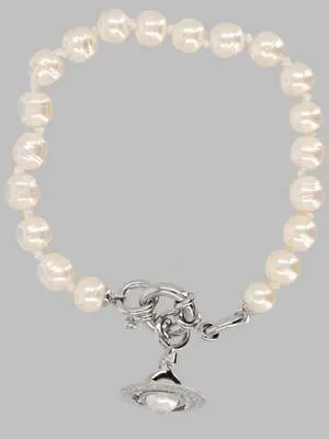 VIVIENNE WESTWOOD Pearl Bracelet With Orb Charm