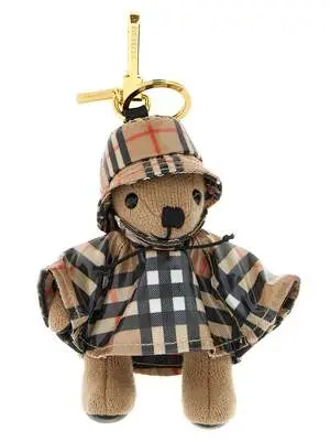 Burberry Thomas Bear Keyring With Cape - Multicolor