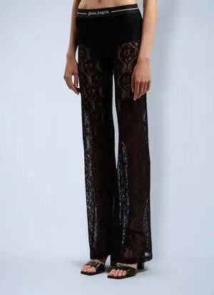 Palm Angels Classic Logo Lace Pants