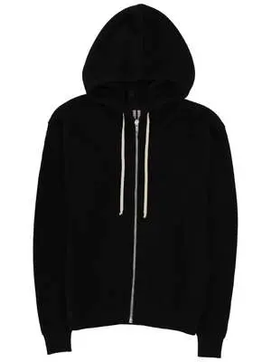 Rick Owens Zipper Hooded Shirt - Black