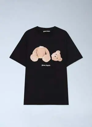 Palm Angels Broken Bear T-shirt - Black