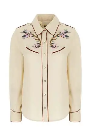 Isabel Marant Étoile Embroidered Shirt - Multicolor