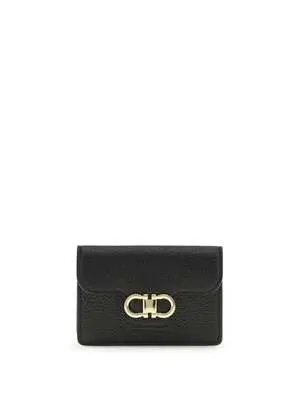 FERRAGAMO Gancini Keyring - Black