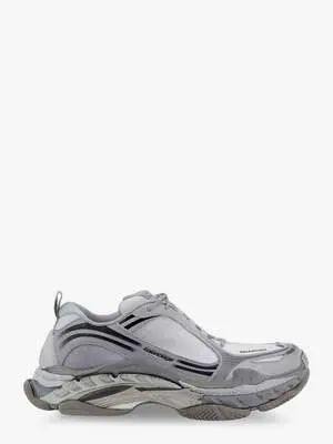 Balenciaga Triple S Gradient Mesh And Nylon Insert Sneakers With Distressed Effect - Multicolor