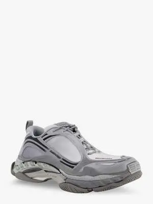 Balenciaga Triple S Gradient Mesh And Nylon Insert Sneakers With Distressed Effect - Multicolor
