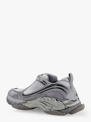 Balenciaga Triple S Gradient Mesh And Nylon Insert Sneakers With Distressed Effect - Multicolor