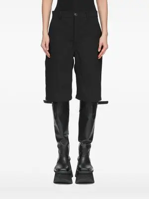 Rick Owens Drawstring Layered Shorts - Multicolor