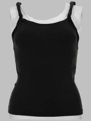 DIESEL® DIESEL Twisted Strap Tank Top Black