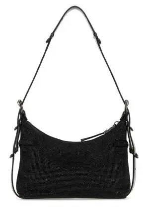 Givenchy Fabric Mini Voyou Shoulder Bag - Black