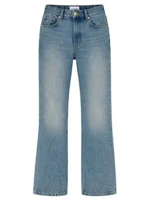 GANNI Betzy Flare Jeans - Blue
