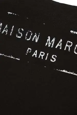 MAISON MARGIELA Black Sleeveless Top - Multicolor