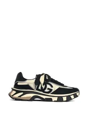 Dolce & Gabbana Airmaster Sneakers With Logo - Multicolor
