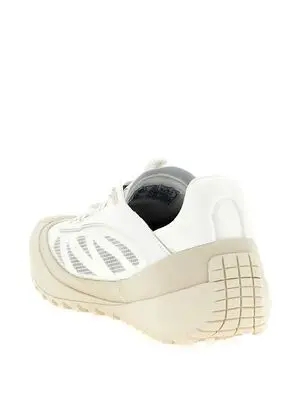 Moncler Trailgrip Lp Low Sneakers With Suede And Nubuck Detail - Multicolor