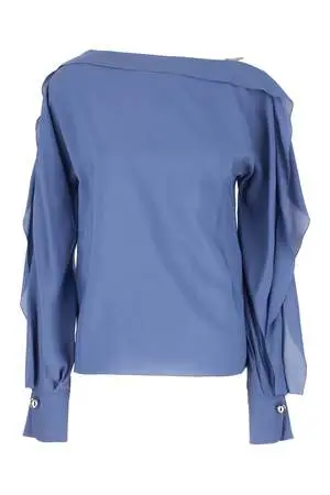 LANVIN Clothing Top With Draped Sleeves