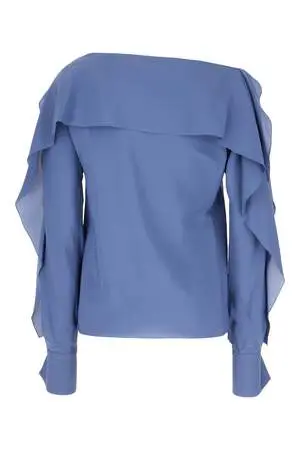 LANVIN Clothing Top With Draped Sleeves
