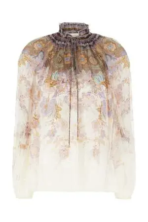 Zimmermann Clothing Tops Paisley Print Blouse - Multicolor