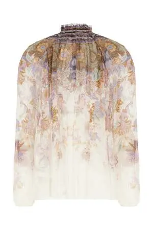 Zimmermann Clothing Tops Paisley Print Blouse - Multicolor