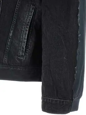 Balenciaga Hybrid Denim Hoodie Jacket