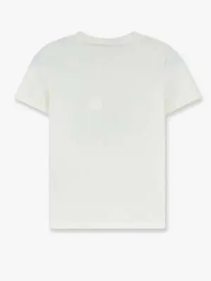 Chloé Cotton T-shirt With Logo Print