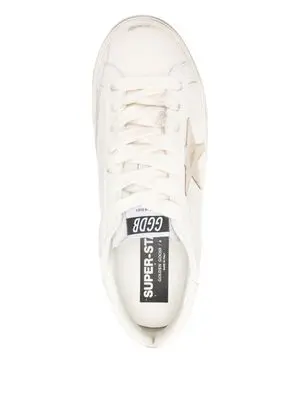 GOLDEN GOOSE Super-star Leather Sneakers - Multicolor