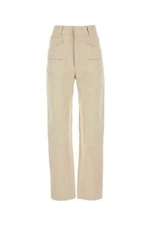 Isabel Marant Étoile Cotton Twill Trousers - Multicolor
