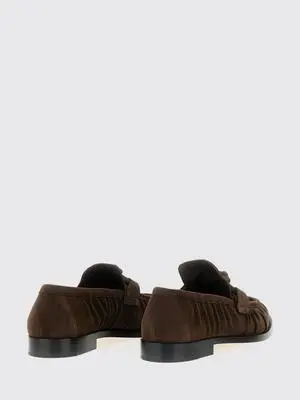 Bottega Veneta Leather Loafers With Bow Detailing