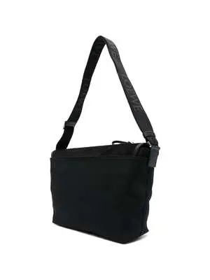 Loewe Flex Medium Canvas And Suede Crossbody Bag