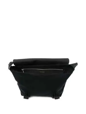 Loewe Flex Medium Canvas And Suede Crossbody Bag