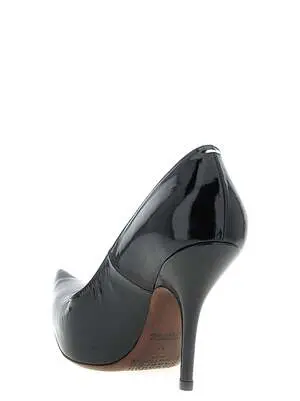 MAISON MARGIELA Glossy Patent Goat Leather "loved To Death" Pumps