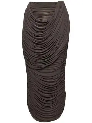 MAGDA BUTRYM Magda Butrym Cupro Midi Skirt