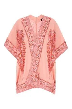 Etro Printed V-neck Kaftan - Multicolor