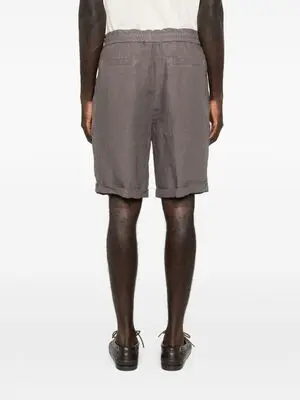 Brunello Cucinelli Linen Bermuda Shorts - Multicolor