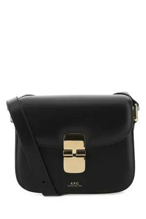 A.p.c. Leather Mini Grace Crossbody Bag