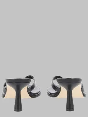 AeydĒ Daphne Heeled Sandals - Black