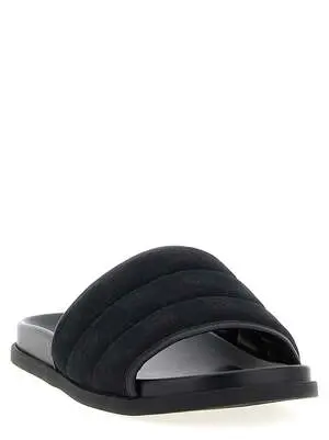 Gucci Padded Gg Fabric Slides