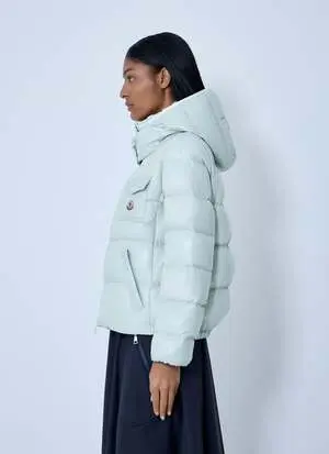 Moncler Andro Short Down Jacket - Green