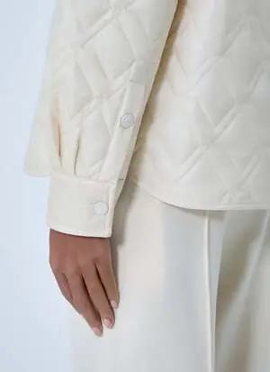 Moncler Logo Motif Quilted Jacket - Multicolor