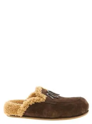 Rene Caovilla Embellished Mules Clogs For Women